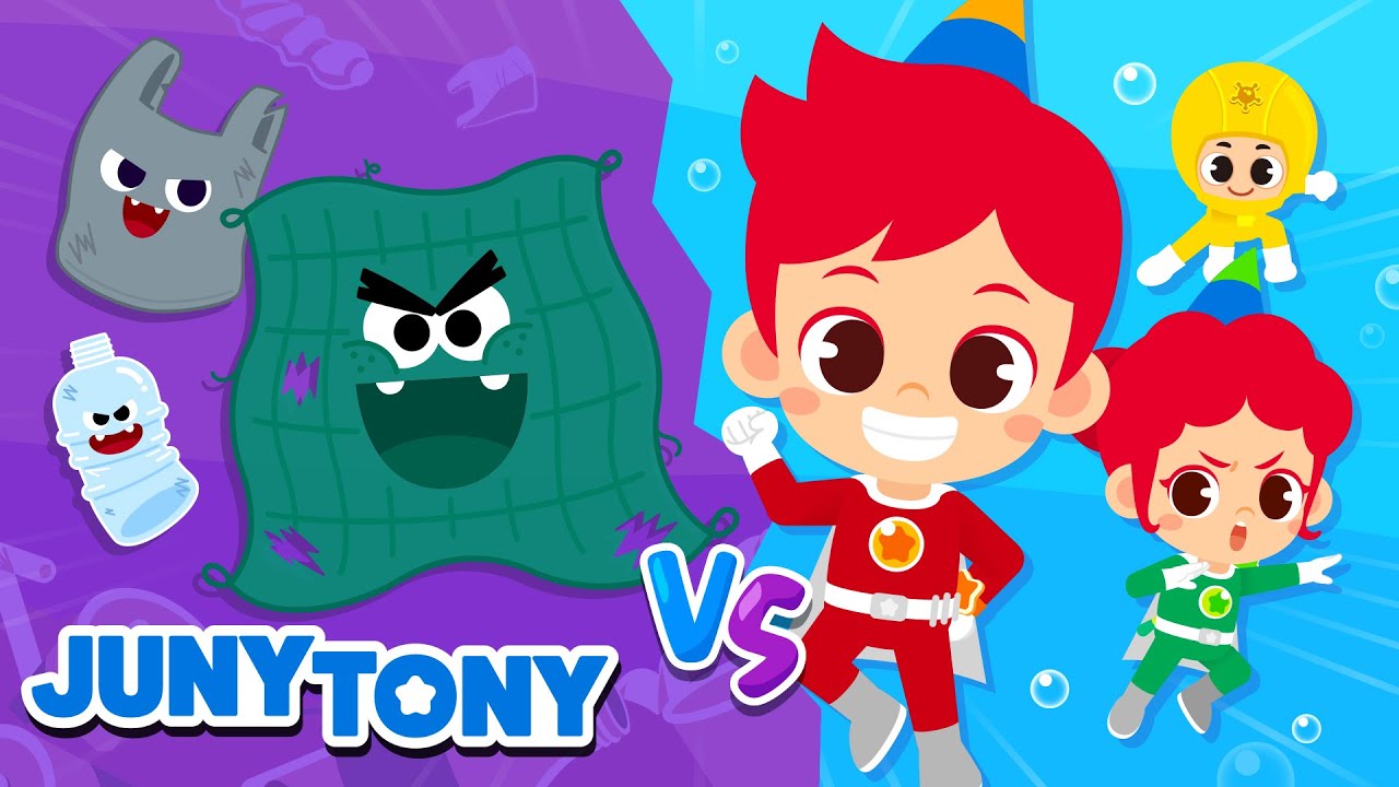 Héroes JunyTony vs Monstruos 🦸‍♂️ MIX | Canciones Infantiles | JunyTony ...