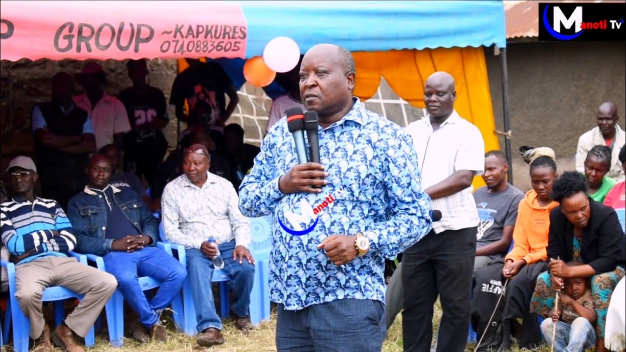 MP Samwel Arama's Electrifying Full Speech at State 140 Kaptembwo, Warn ...