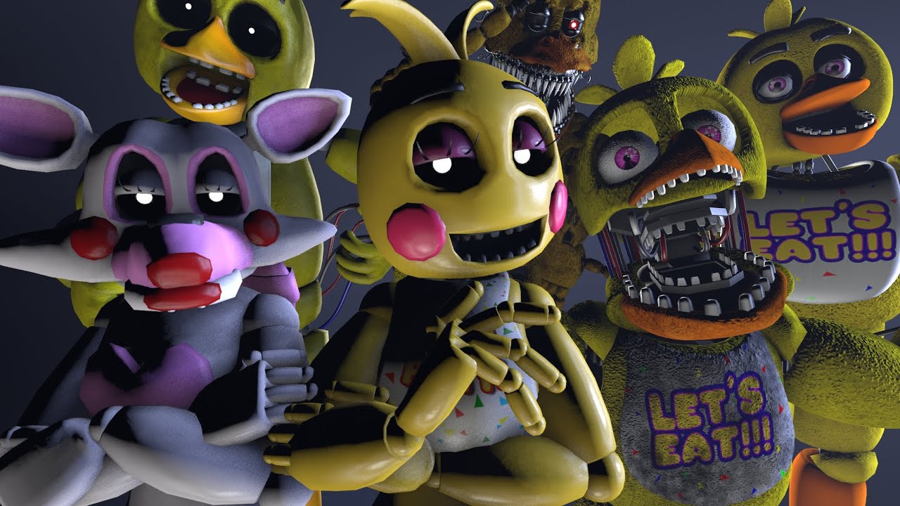 [FNAFSFM] Ladies Night (TimeLapse) *poster* - YouTube