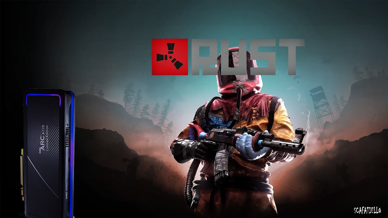 INTEL ARC A770 + I7 9700k / TEST RUST *game crush* - YouTube