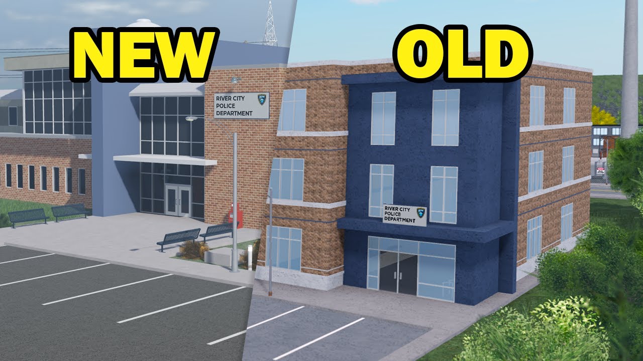 New vs Old buildings in ERLC - YouTube