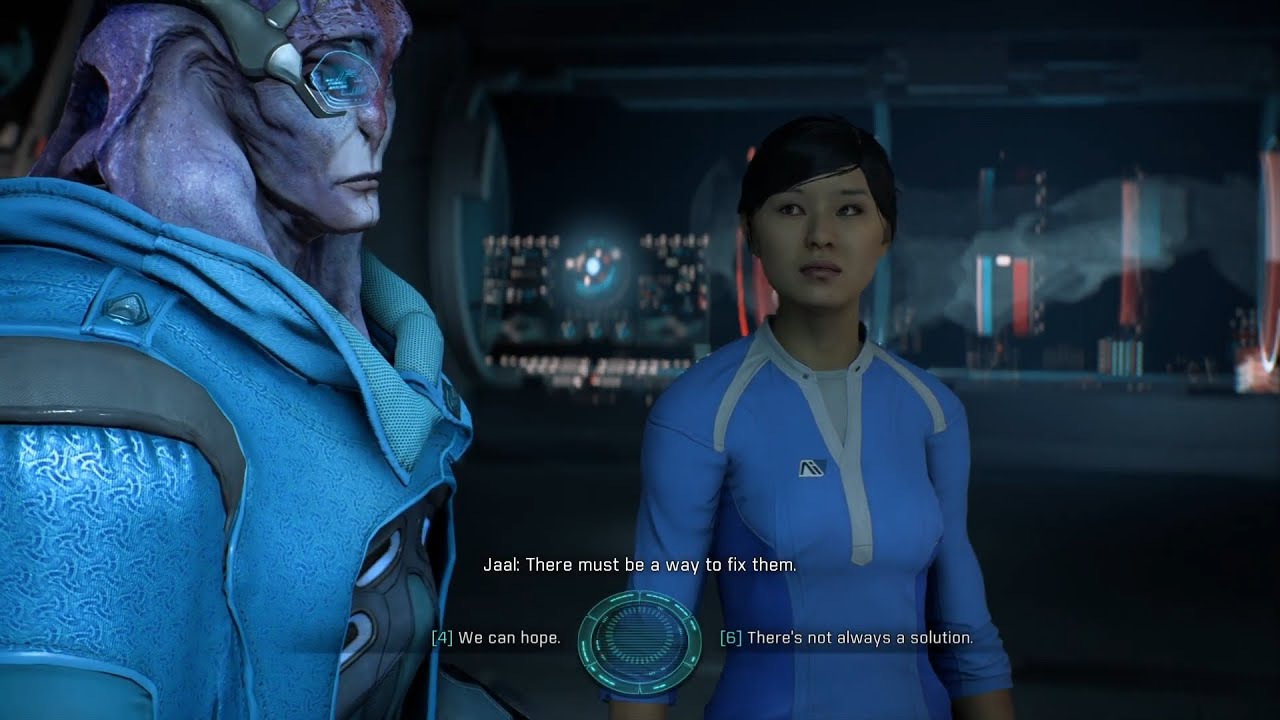 First Time Playing Mass Effect Andromeda - Biotic Female Ryder - 17 ...