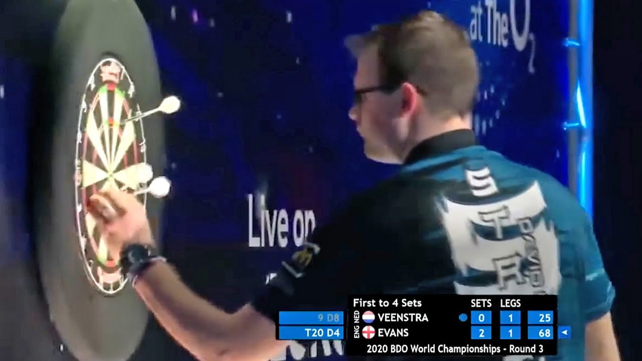 Veenstra v Evans World Championships 2020 - Round 3 - YouTube