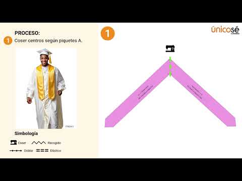 Haz tu Estola de Graduación con Nuestro Molde en 2 Pasos 🎓🧵