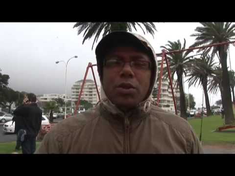 SABC protest in Sea Point, Cape Town - YouTube