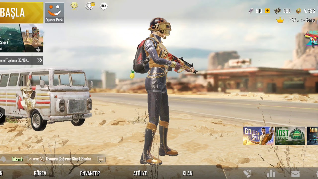 PUBG MOBİLE RP 13 LVL 50 SETİNİ ALDIM - YouTube