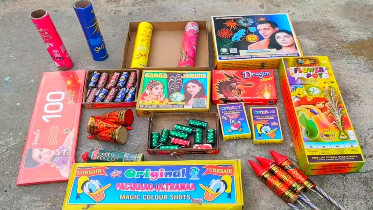 Diwali fireworks testing 2024 | New diwali Cracker testing | Amazing ...