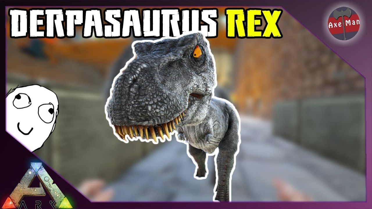 BIRTH OF DERPASAURUS REX | JURASSIC ARK | ARK SURVIVAL EVOLVED [EP43] - YouTube