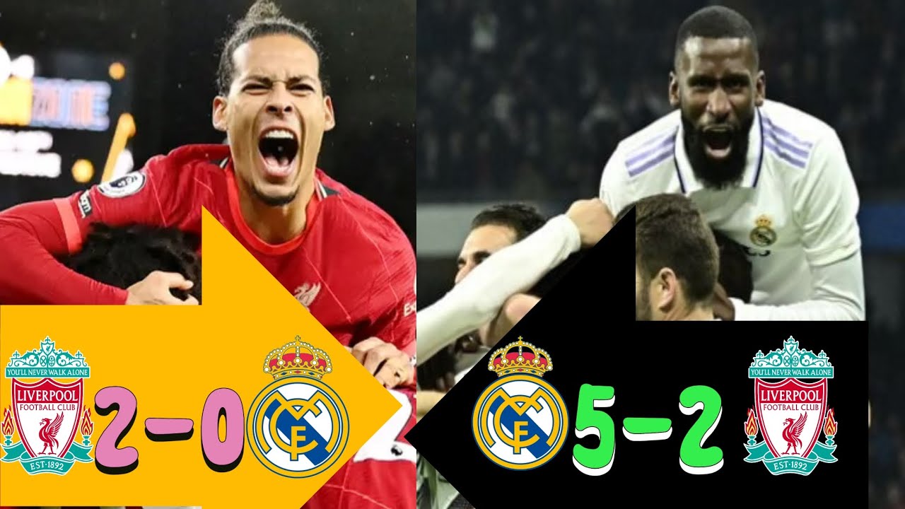 Liverpool 2-5 Real Madrid || Highlights & Goals UCL - YouTube