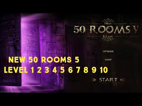 New 50 rooms Escape 5 Level 1 2 3 4 5 6 7 8 9 10 Walkthrough - YouTube