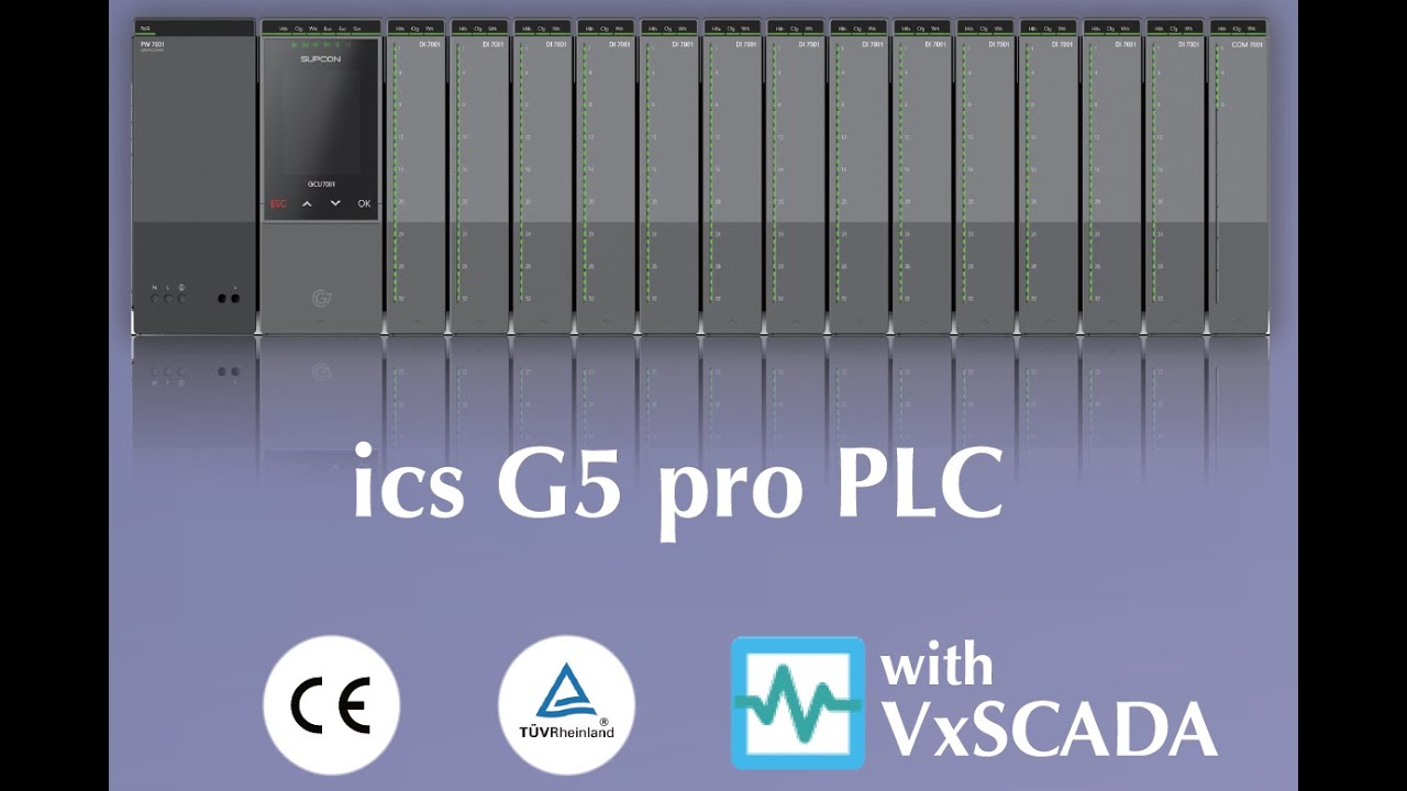 SUPCON Advanced PLC GCS G5 Pro - YouTube