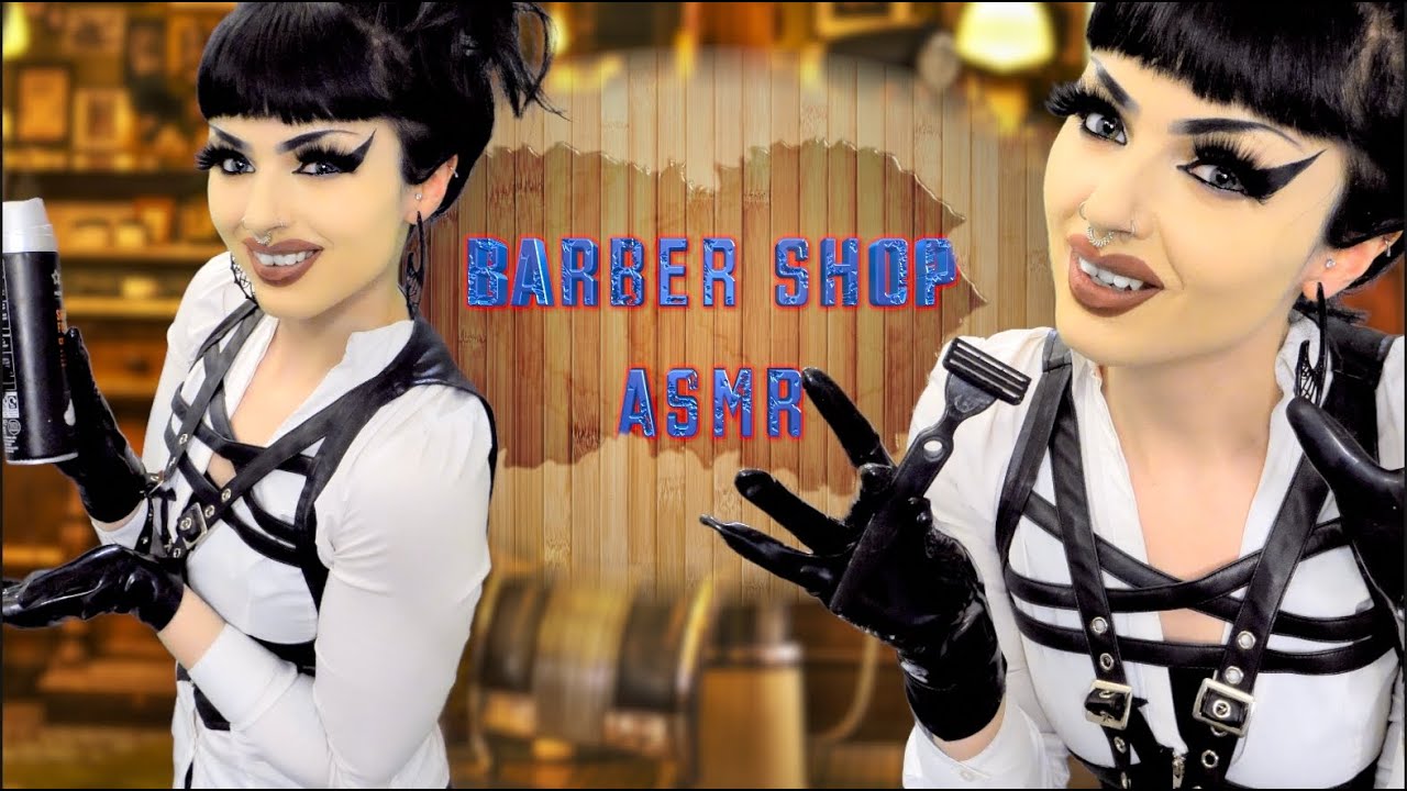 ASMR Posh British Barber Shop 💈Shave Trim Haircut Role-play 💈Friendly ...