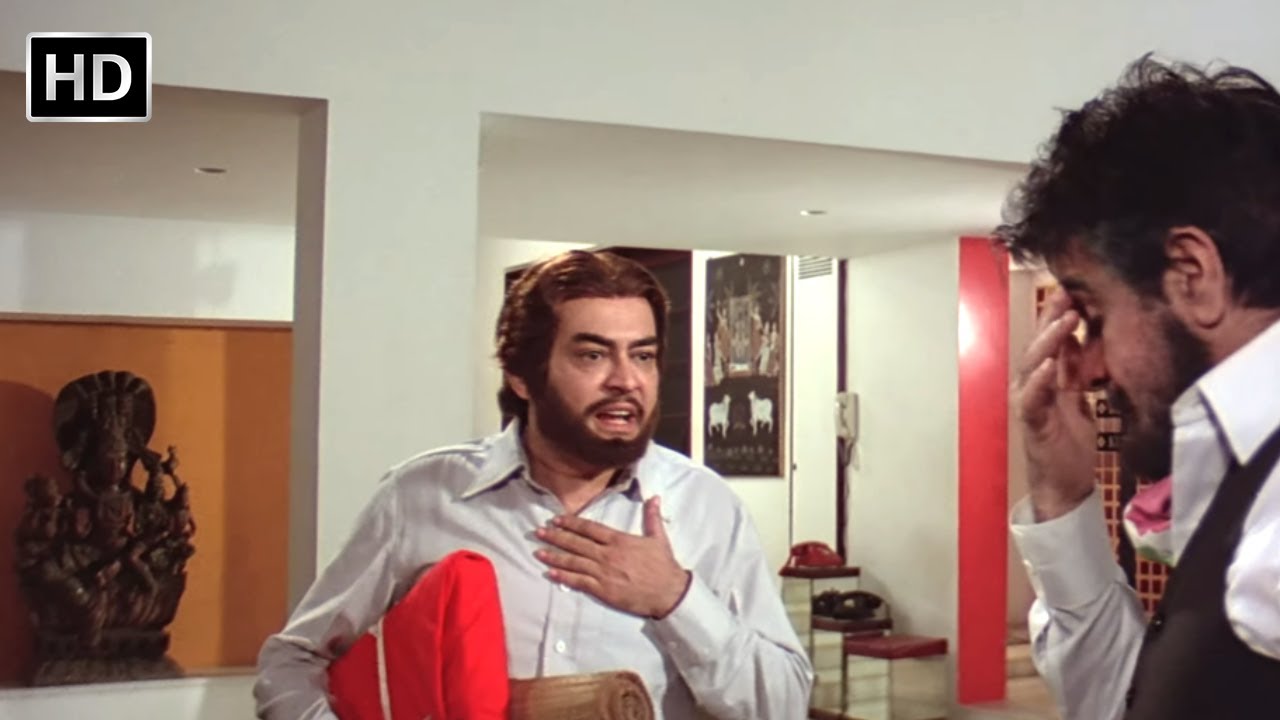 संजीव कुमार और दिलीप कुमार का मजेदार सीन | Vidhaata Scene (HD) | Sanjeev Kumar, Dilip Kumar ...