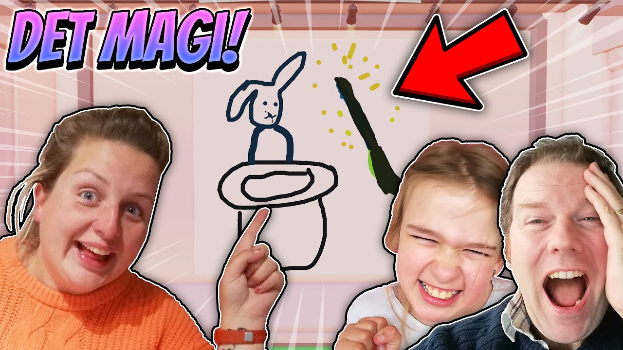 Kan Nadia VINDE med sin TEGNING af MAGI? ROBLOX Speed Draw - YouTube