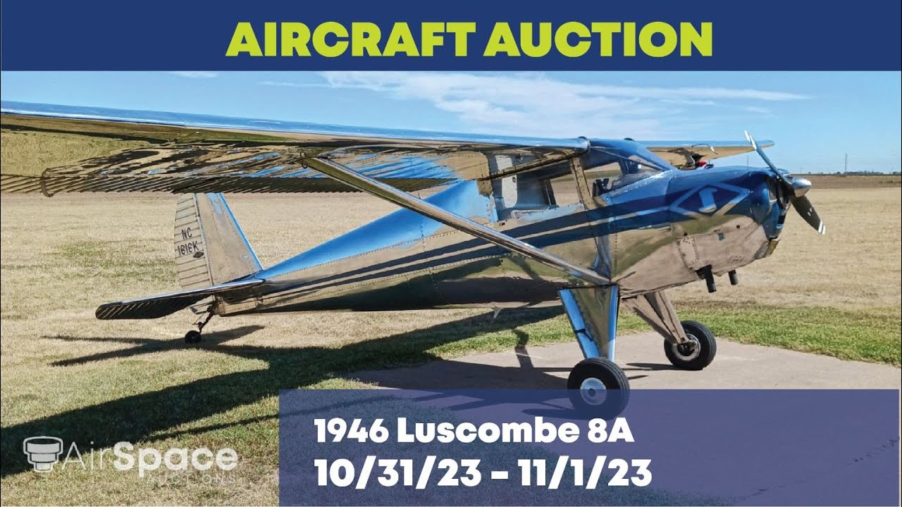 1946 Luscombe 8A // The Roots Of Flight // N1616K ** Live Online ...