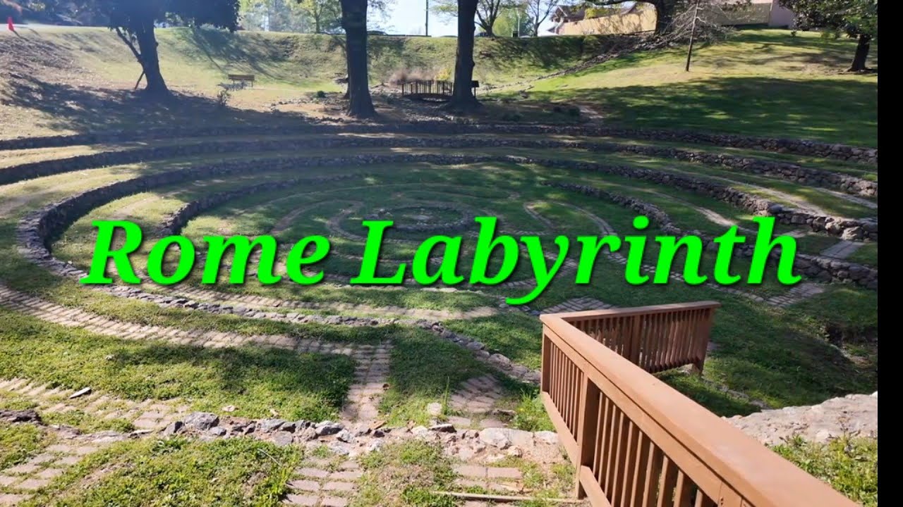 Rome Labyrinth. What is the purpose of this? - YouTube