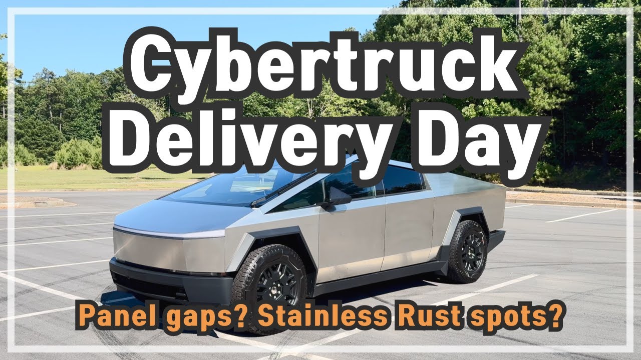 Cybertruck Foundation Series Delivery Experience and First Impressions ...