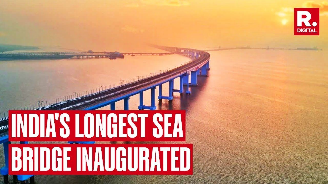 Atal Setu inaugurated: PM Modi gives Mumbai India's longest sea bridge ...