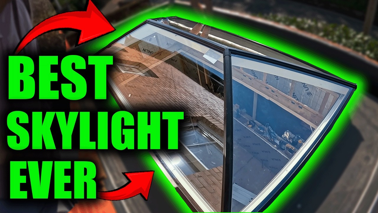 The Best DIY Skylight Ever? 🚧💥 - YouTube
