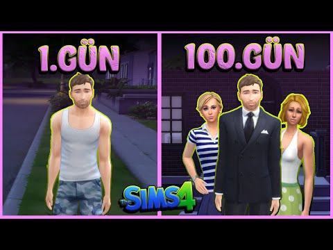 Kuzey Tekinoğlu ile 100 Gün - Sims 4 Türkçe