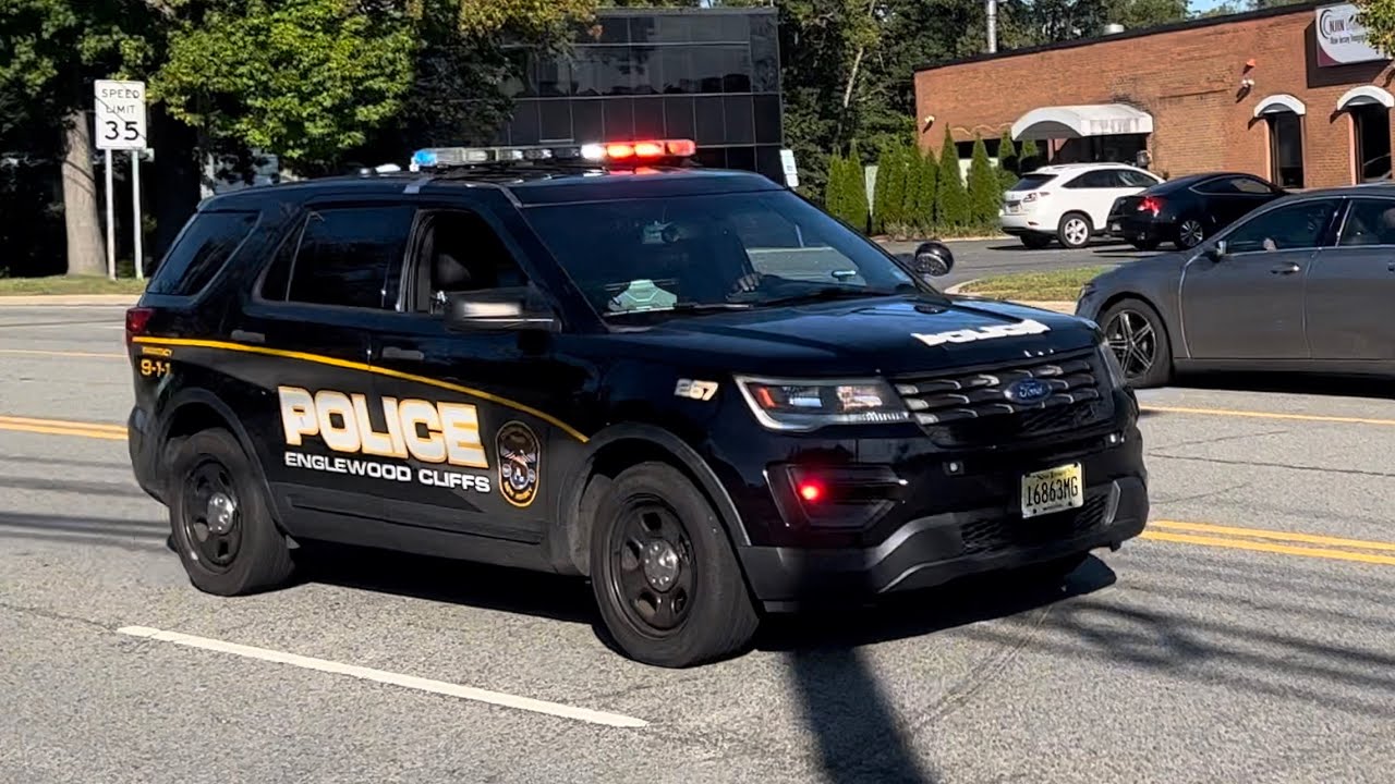 Englewood Cliffs Police responding. 10-12-23 - YouTube