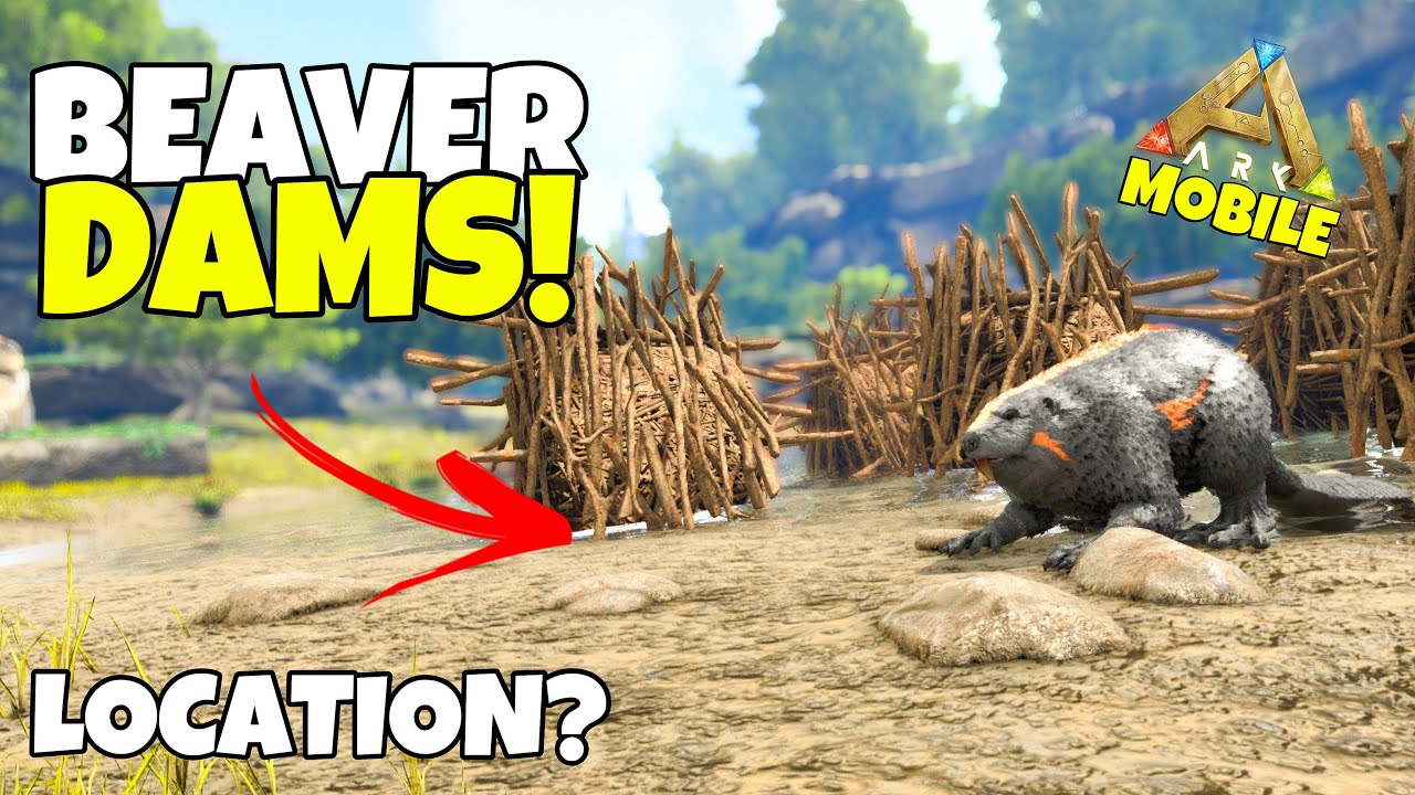 All Beaver Dam Locations in The Island Ark Mobile - How to Find Beaver ...