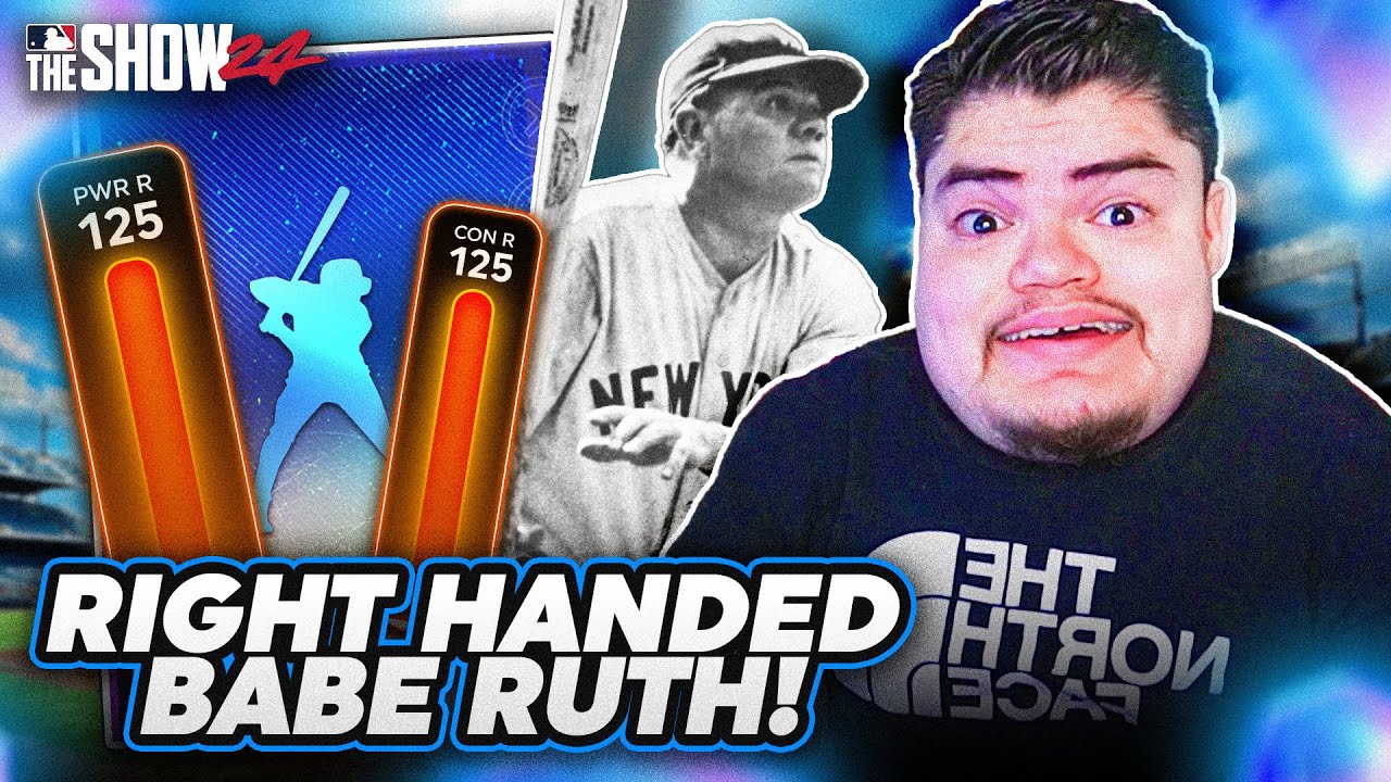 I found the right handed Babe Ruth! You NEED him! - YouTube