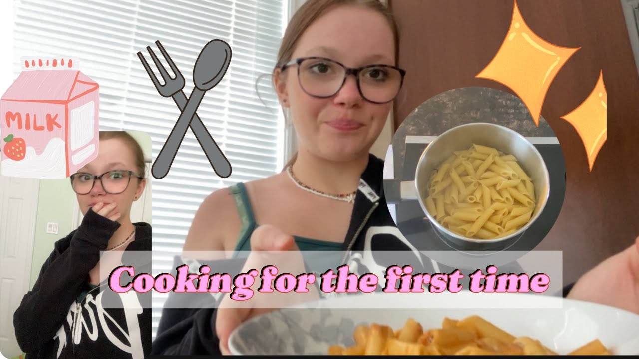 Cooking for the FIRST time! - YouTube
