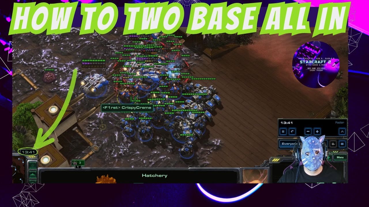 How To Two Base All in Against Any Opponent, Starcraft 2 - YouTube