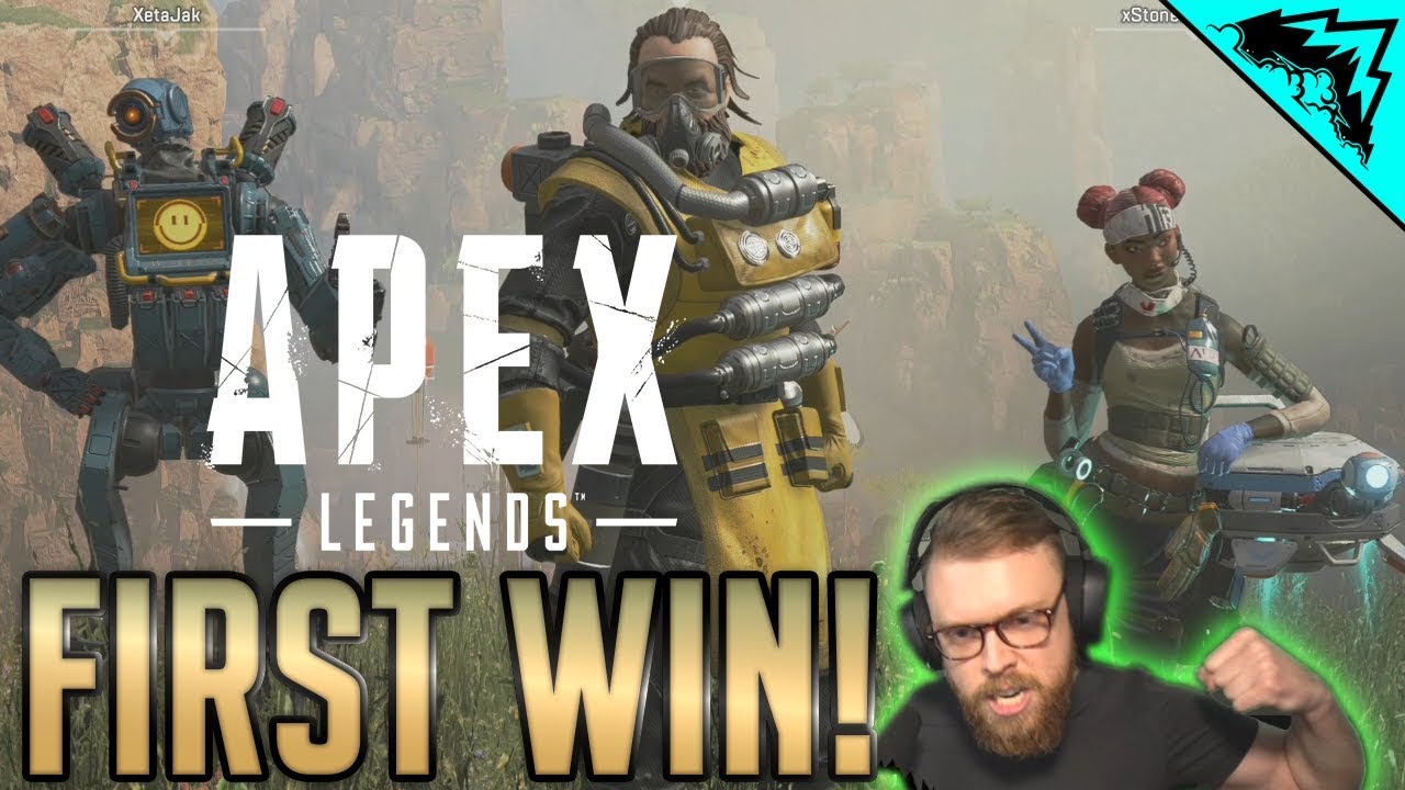 FIRST GAME, FIRST WIN - Apex Legends Win (Lifeline Full Gameplay) apex ...