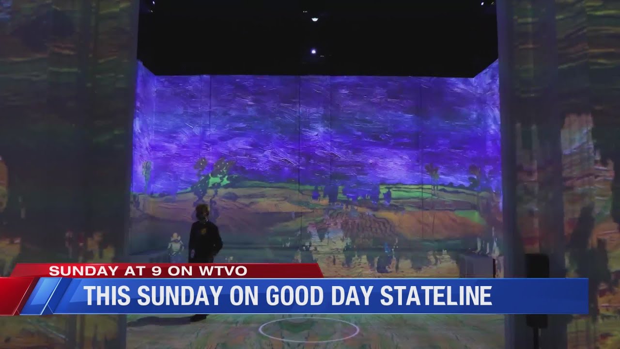 GOOD DAY STATELINE PREVIEW: Van Gogh Chicago Exhibit - YouTube