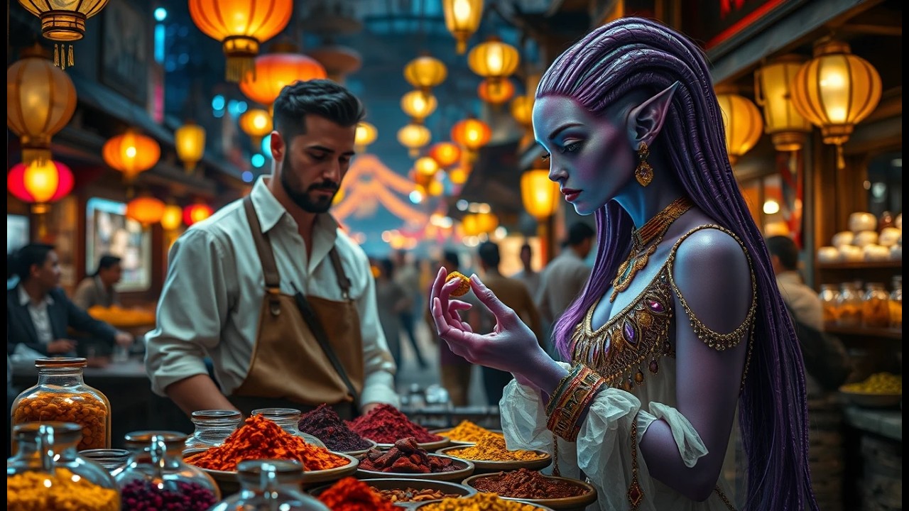 Alien Girl Discovers Human Spices and Becomes Unexpectedly Addicted ...