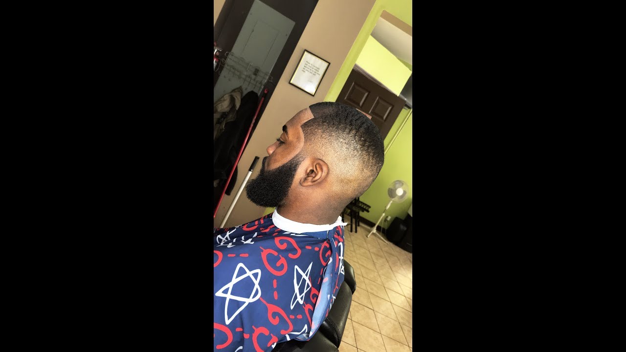 Barber Tutorial: Drake Fade w/ Beard - YouTube
