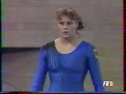 Kathleen STARK (GER) vault - 1992 Olympics Barcelona AA