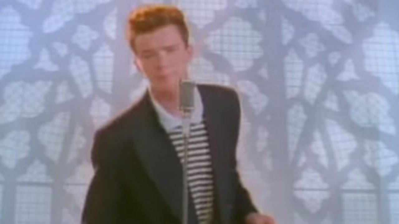 Rickroll In HD... - YouTube