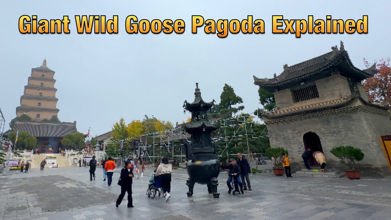 Unveiling the Legend: Why It's Called the Giant Wild Goose Pagoda - YouTube