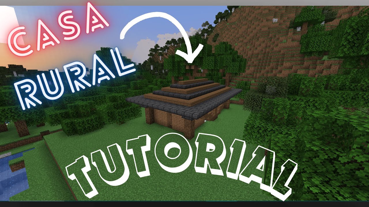 Tutorial Casa Rural En Minecraft - YouTube