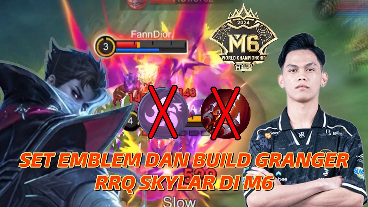 EMBLEM GRANGER SEKARANG BUKAN ASSASSIN ?!! SET EMBLEM GRANGER RRQ SKYLAR DI M6 !! MOBILE LEGENDS ...