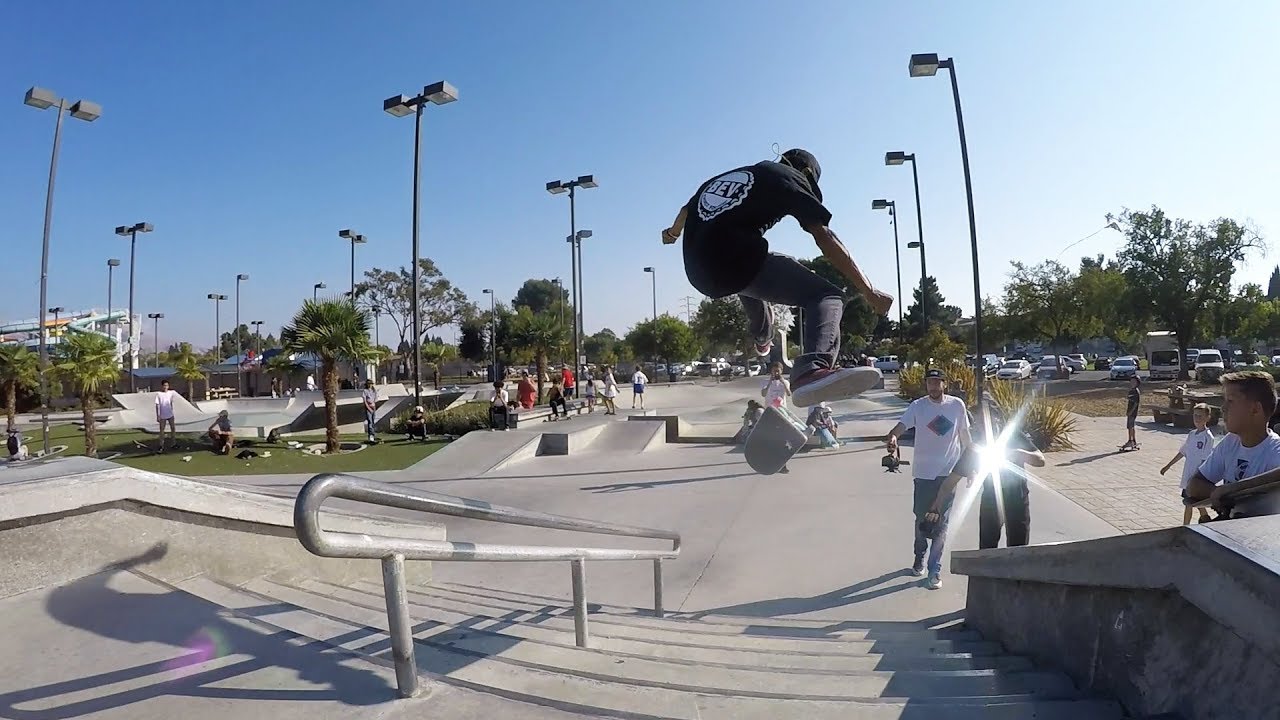VINNIE BANH AT FREMONT SKATEPARK! - YouTube