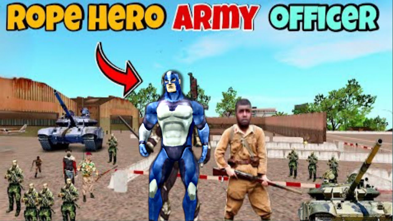 My First Video! Rope Hero Officer| Rope Hero Vice Town Video || Mohit Gaming 1.0 - YouTube