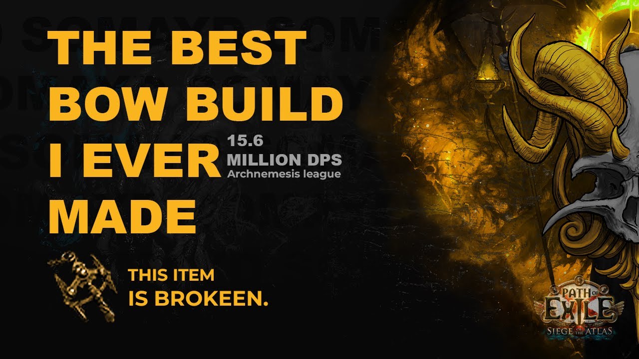 [PoE][3.17] The Omnishot - The best bow build I ever made. - YouTube