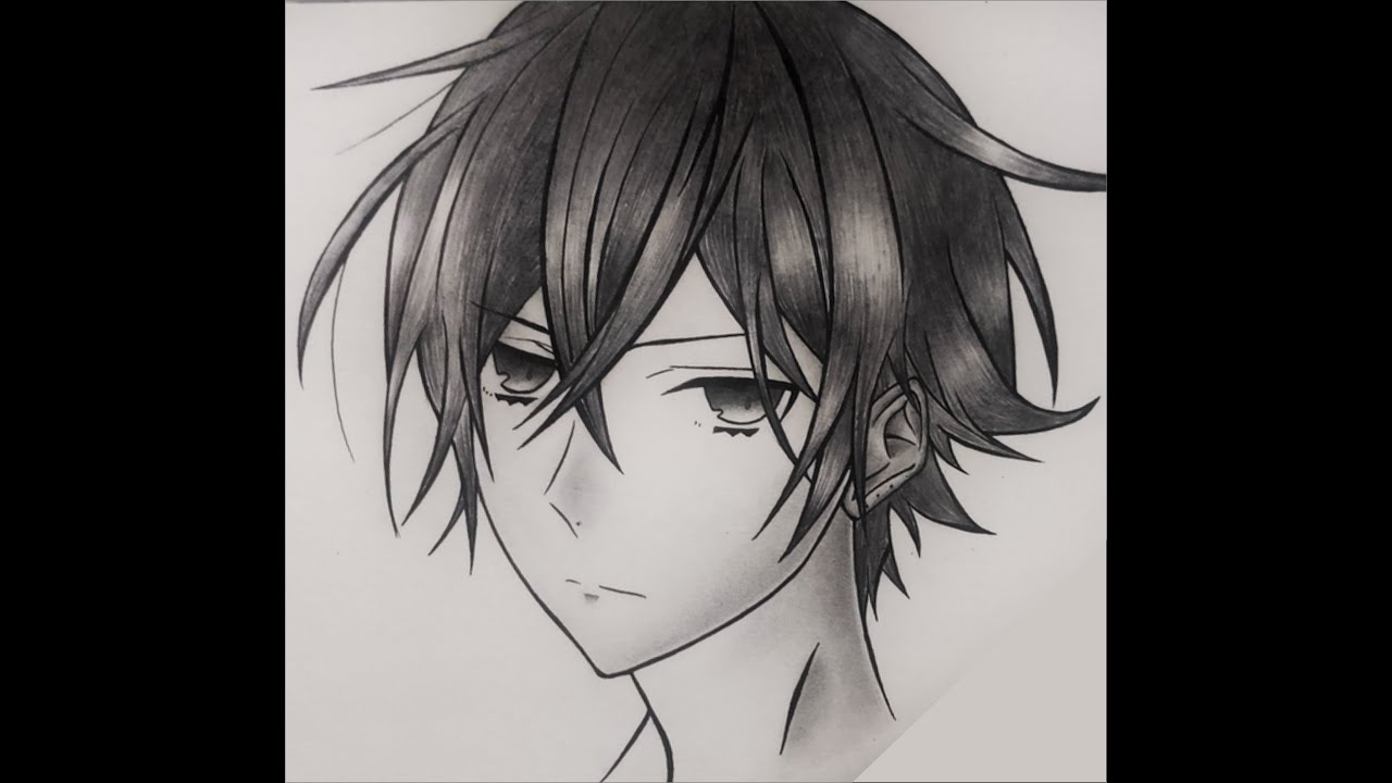 Miyamura Horimiya, How to draw anime in real-time. - YouTube