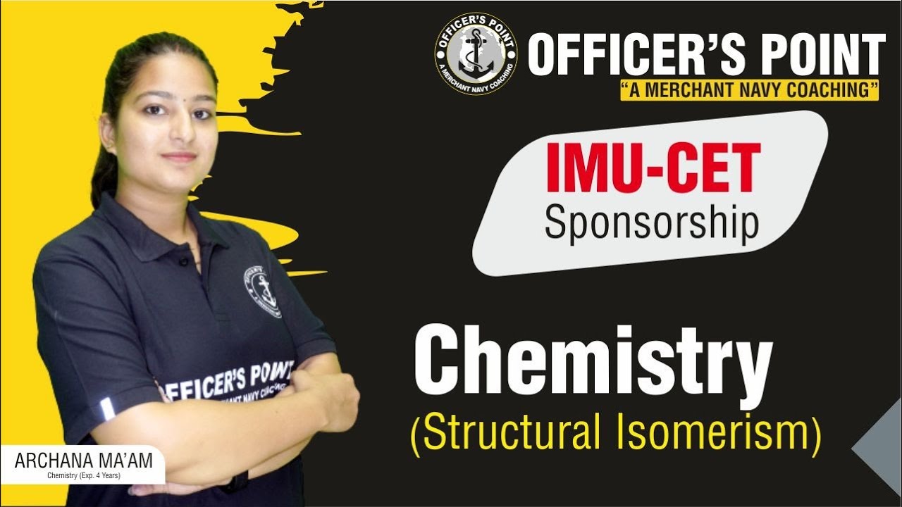 Imu - cet & sponsorship chemistry Structural Isomerism by Archana ma'am ...