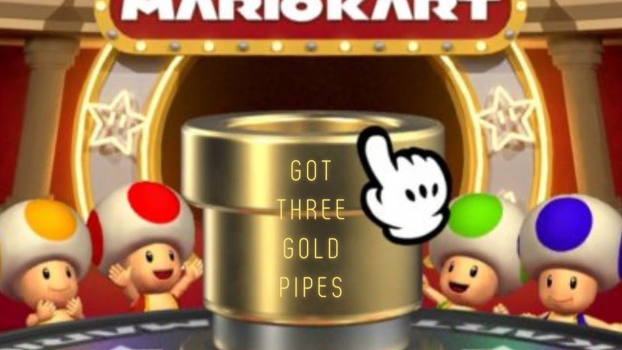 Got 3 gold pipes in Mario Kart Tour and finally........ - YouTube