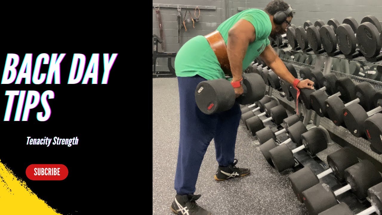 Back Day Tips (Plus Workout 💪🏾) #Backday #pullday - YouTube