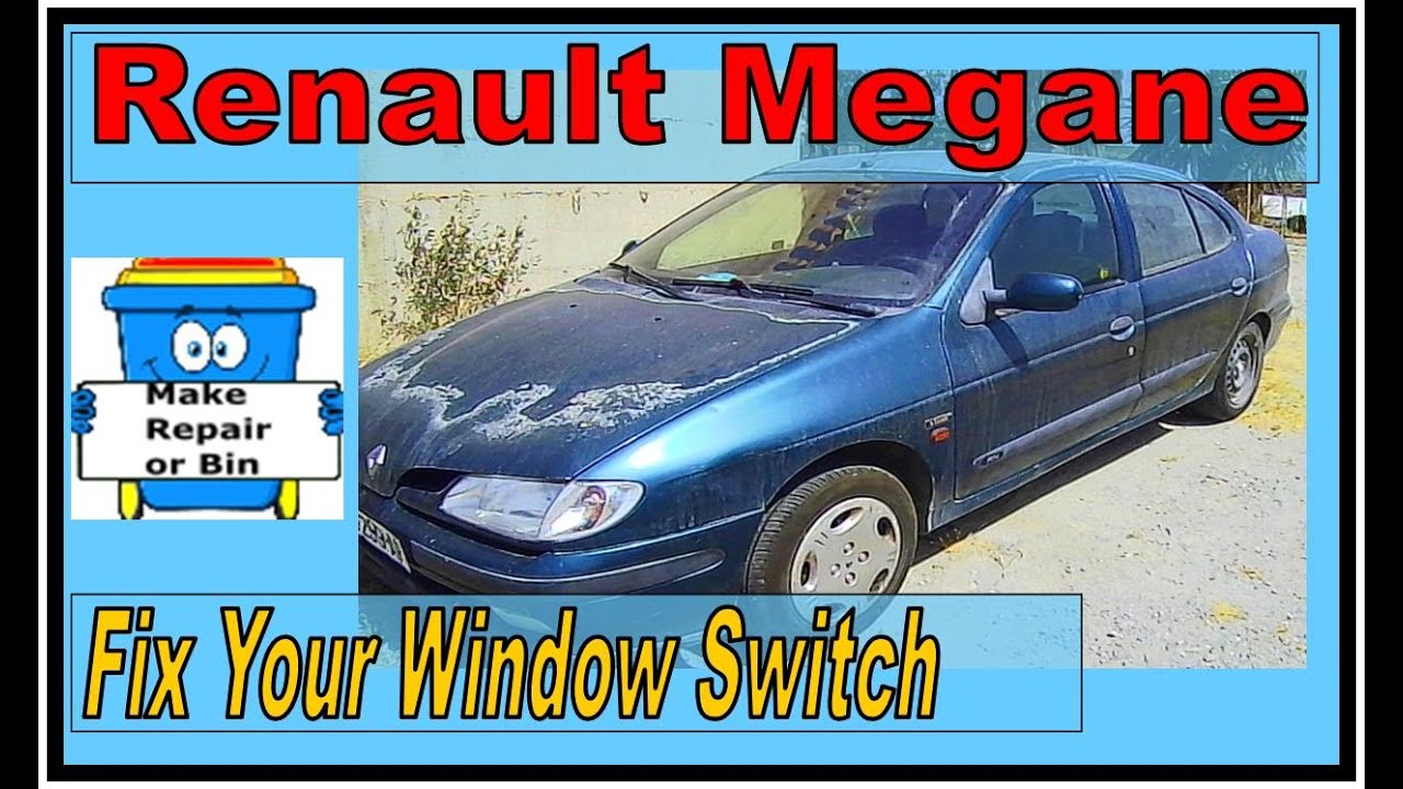 Revive Your Renault Megane Electric Window Switch! - YouTube