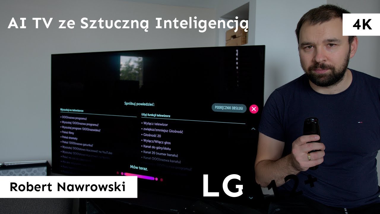Sztuczna inteligencja w telewizorze LG | LG OLED 55 B8 | Robert ...