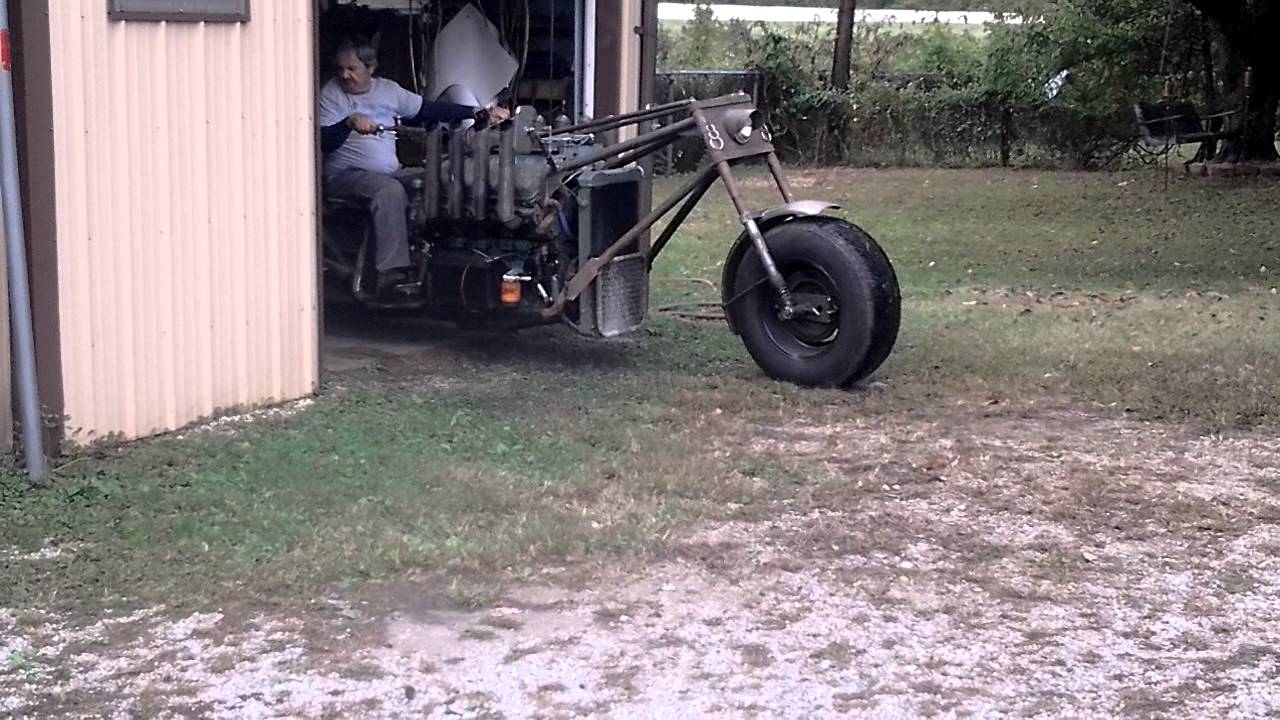 Rat Rod Trike Detroit Diesel Part 2 - YouTube