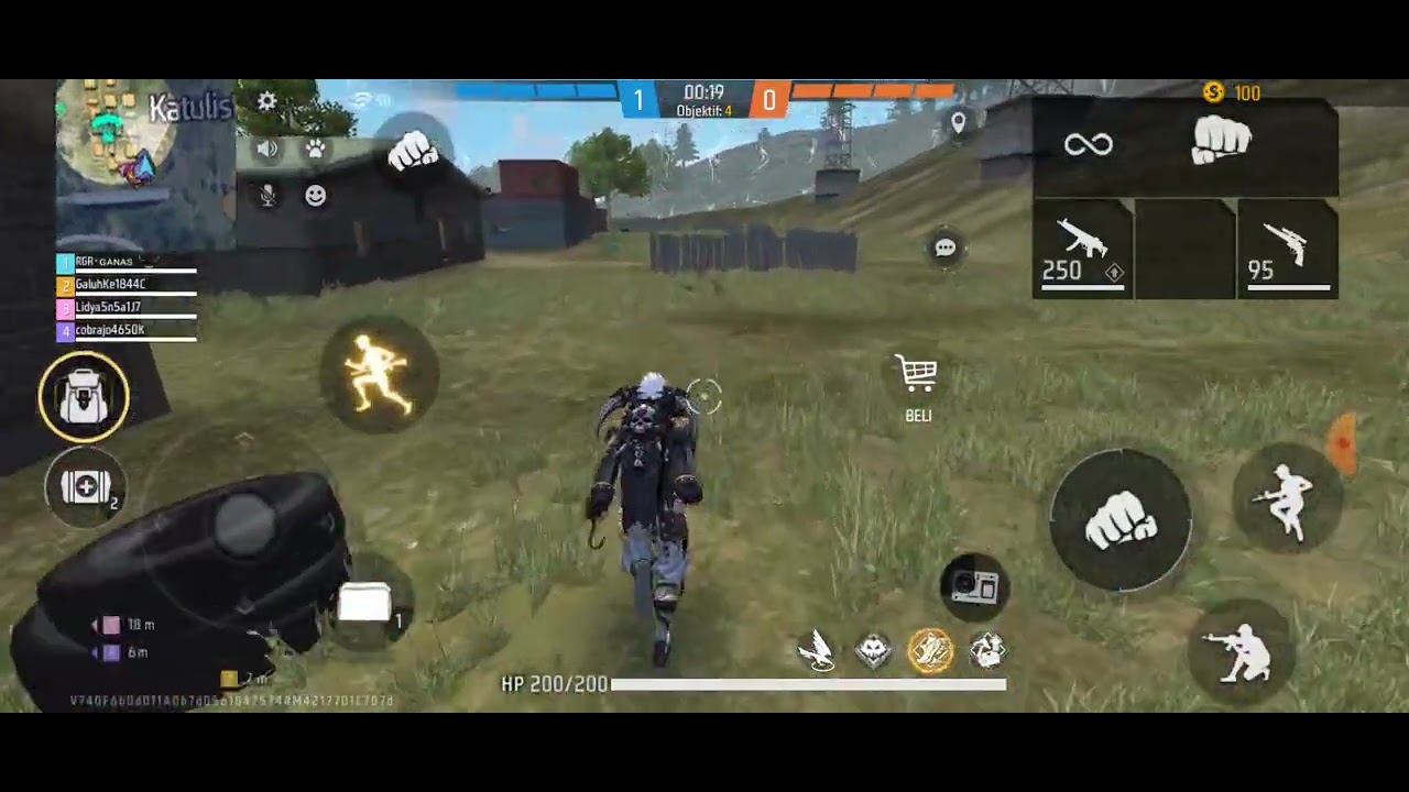 Latihan main ff - YouTube