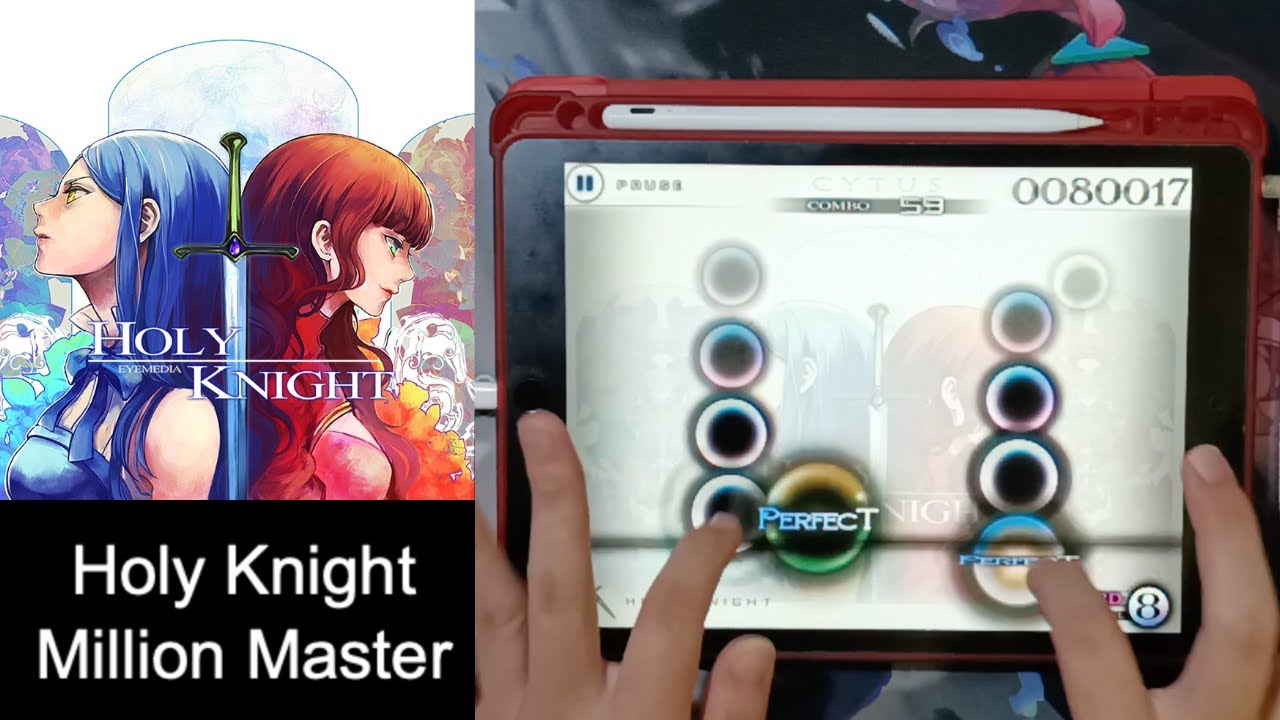 【植物油炸蝦】Holy Knight (HARD 8) ｜Million Master｜Cytus - YouTube